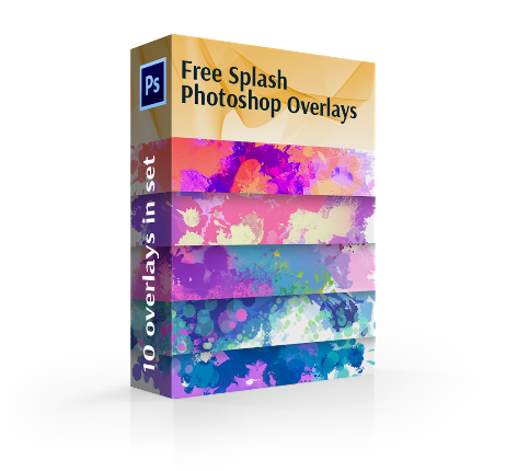 Free Splash Photoshop Overlays - 10 free Overlays