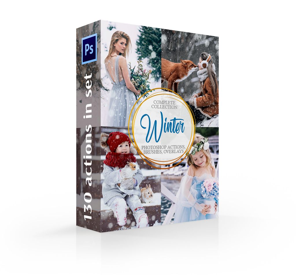 Purchase Winter Photoshop Actions – Professional Complete Collection