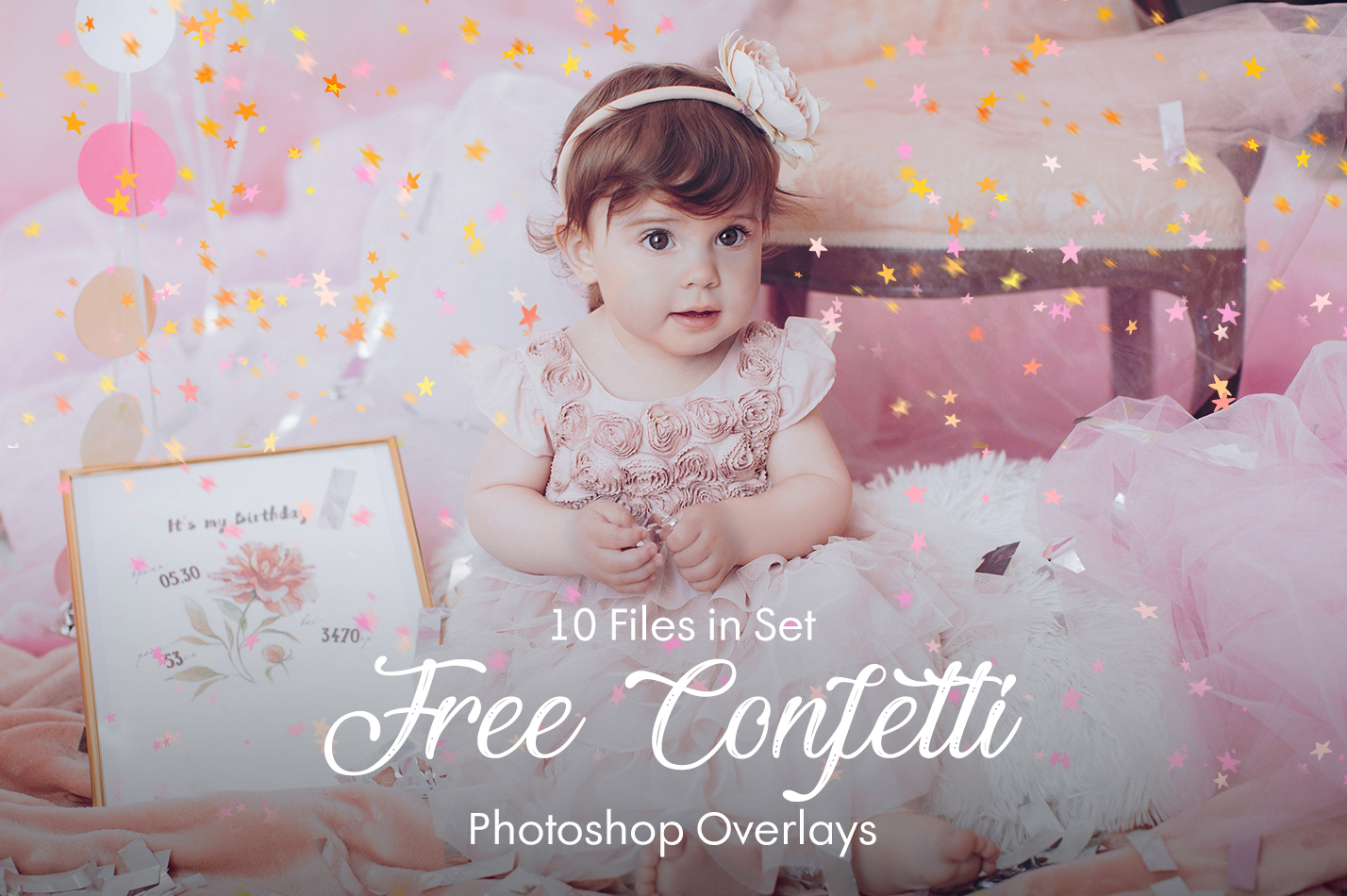 Download Free Confetti Overlay|Free Confetti Overlays for Photoshop