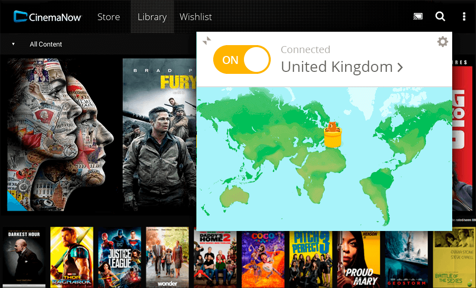 How to Watch CinemaNow Outside the US in 2025