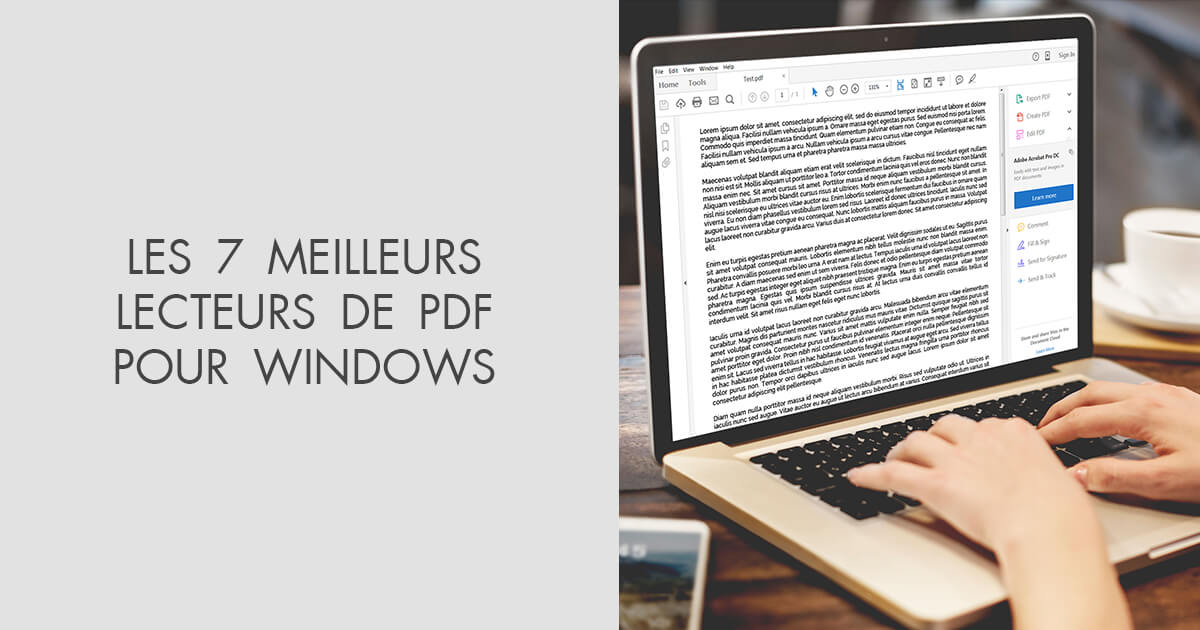 7 meilleurs lecteurs de PDF pour Windows en 2025