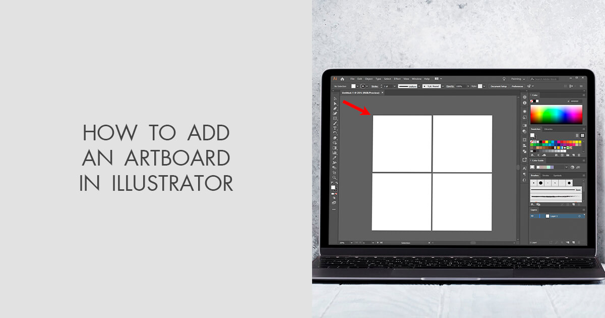 How To Add An Artboard In Illustrator Simple Tutorial