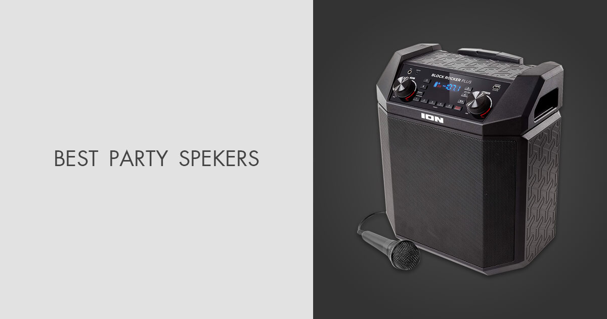 5 Best Party Speakers in 2026: Loud Bass Is Guaranteed