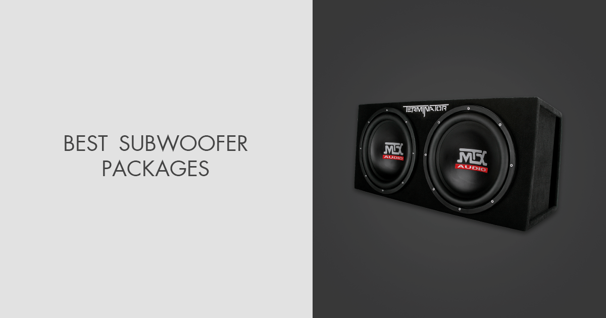 5 Best Subwoofer Packages in 2025