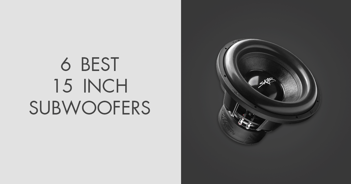 5 Best 15 Inch Subwoofers in 2026