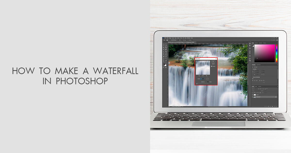 How to Make a Waterfall in Photoshop: Complete Tutorial