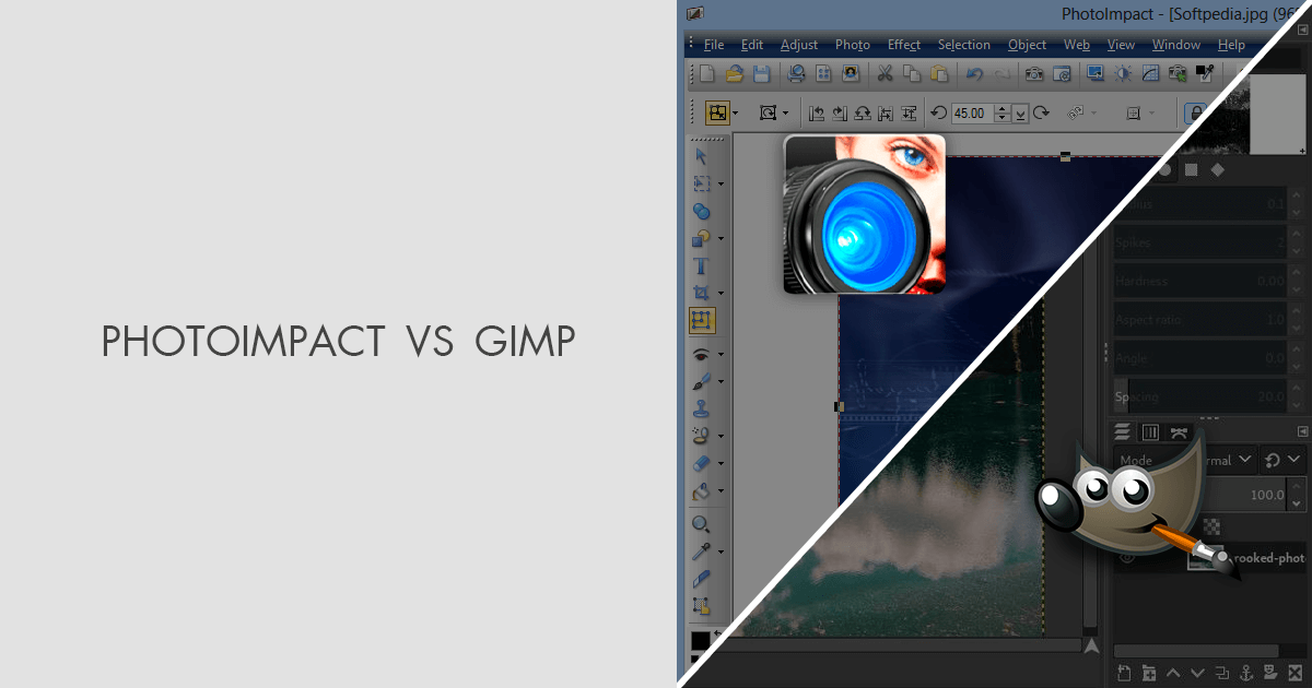 PhotoImpact vs GIMP: Which Software Is Better