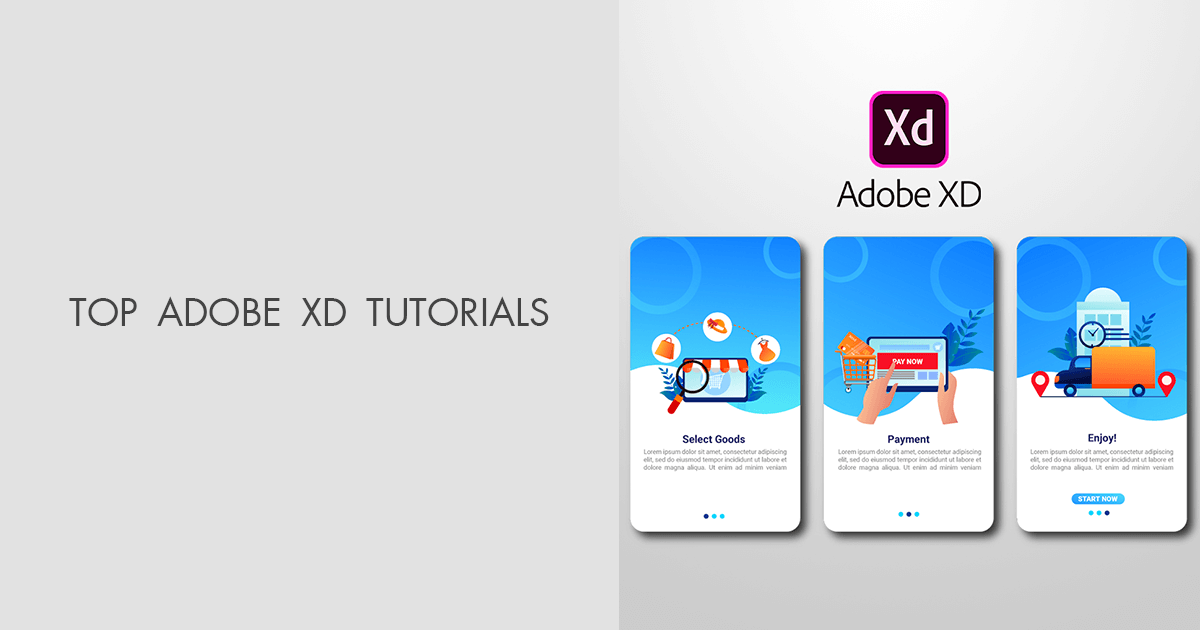 Adobe XD Tutorials for All Levels