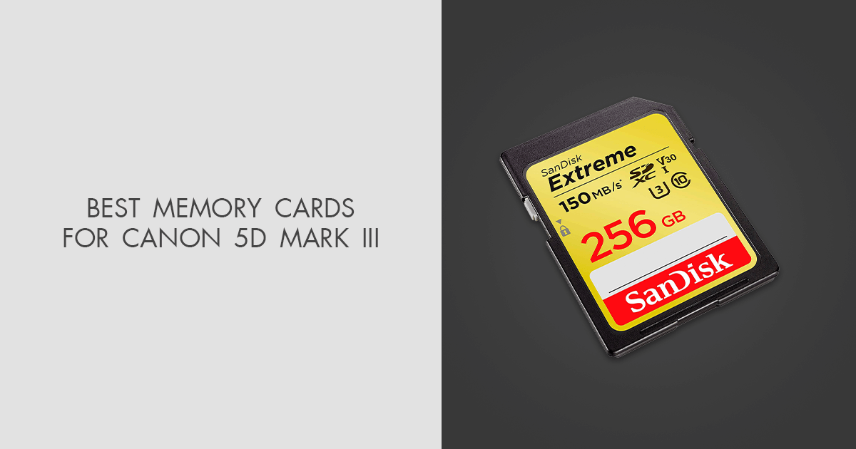 7 Best Memory Cards For Canon 5D Mark III in 2025