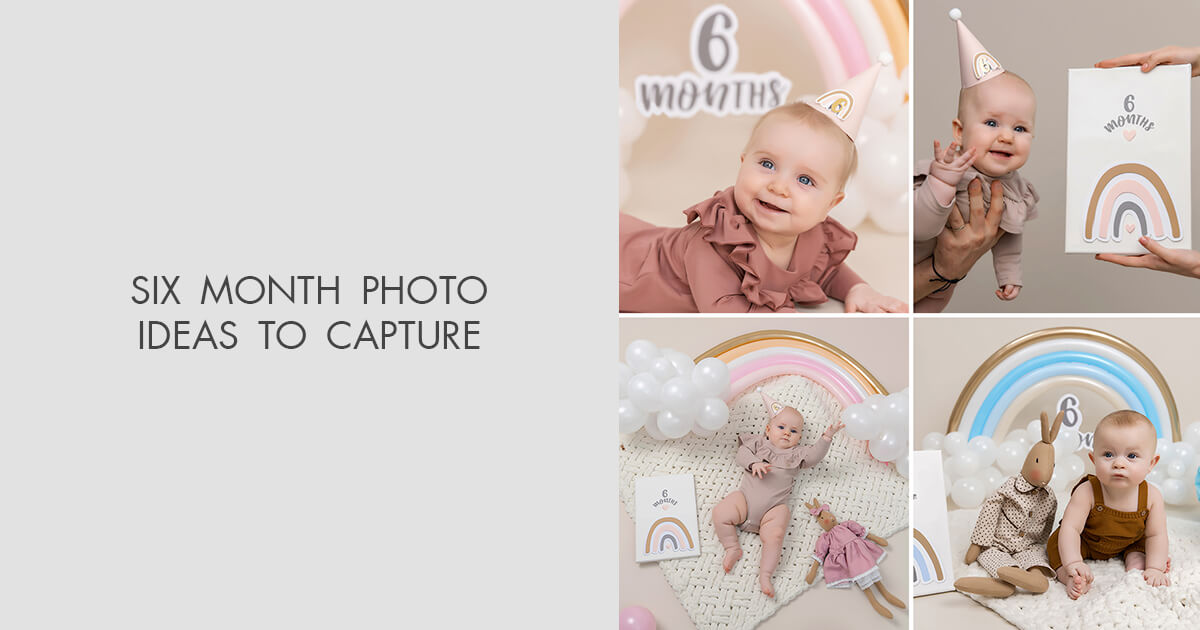 25 Six Month Photo Ideas to Capture the Precious Moments