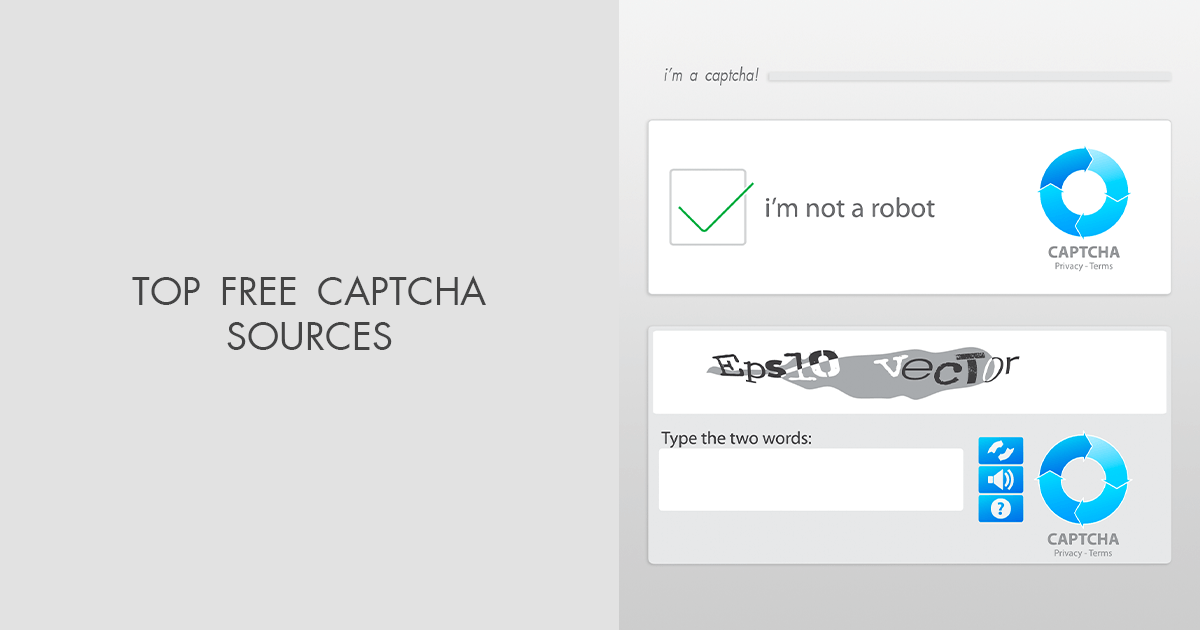 9 Best Free CAPTCHA Sources of 2025