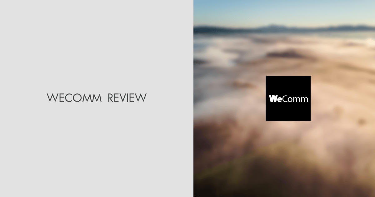 Avis de l'Agence de Marketing Wecomm 2025