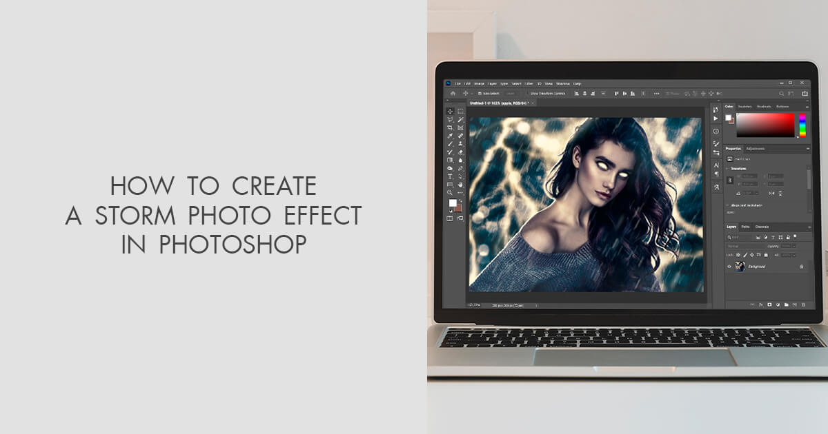 How to Create a Storm Photo Effect in Photoshop: Step-by-Step Tutorial