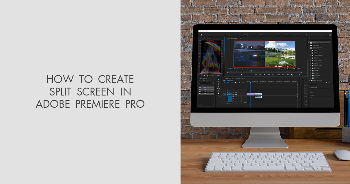 How to Create Split Screen in Premiere Pro Fast and Easily