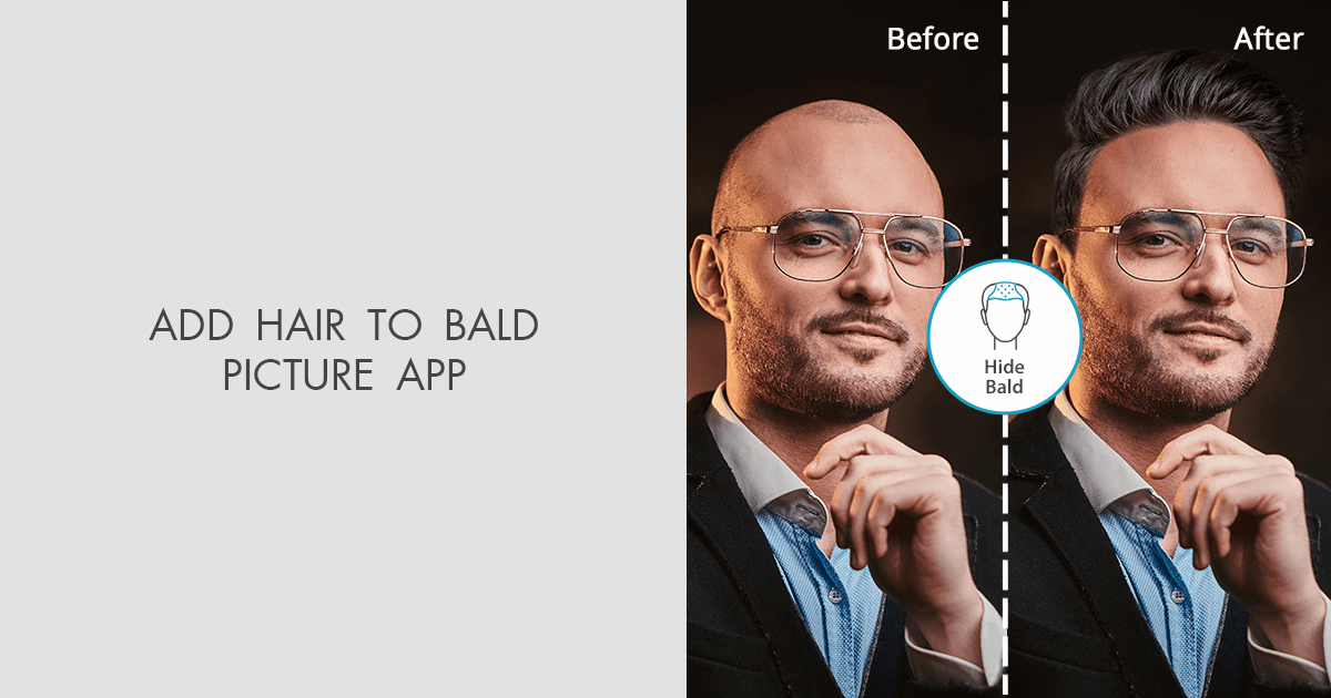 Add Hair to Bald Picture Online [FREE]