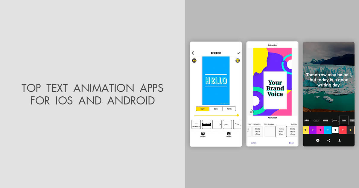 7 Best Text Animation Apps for Video in 2025
