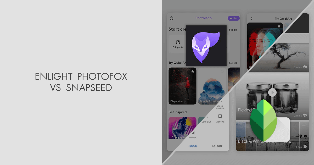 Enlight Photofox vs Snapseed: Which App Is Better?