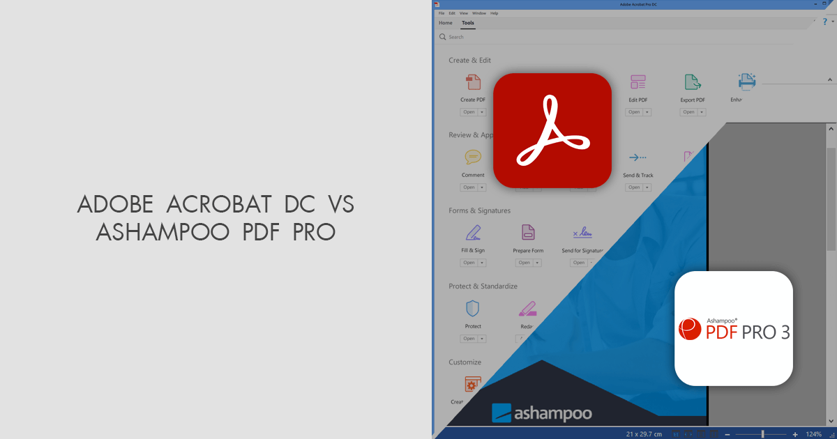 Adobe Acrobat DC vs Ashampoo PDF Pro: Which Software is Better?