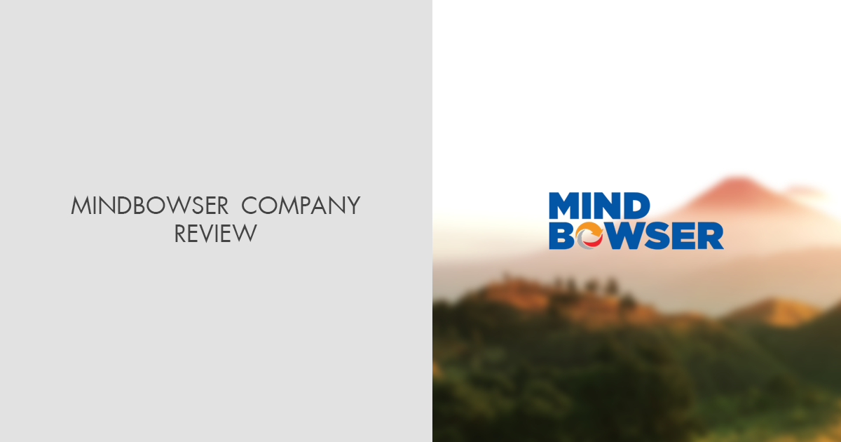 Mindbowser Software Development Company Review 2025