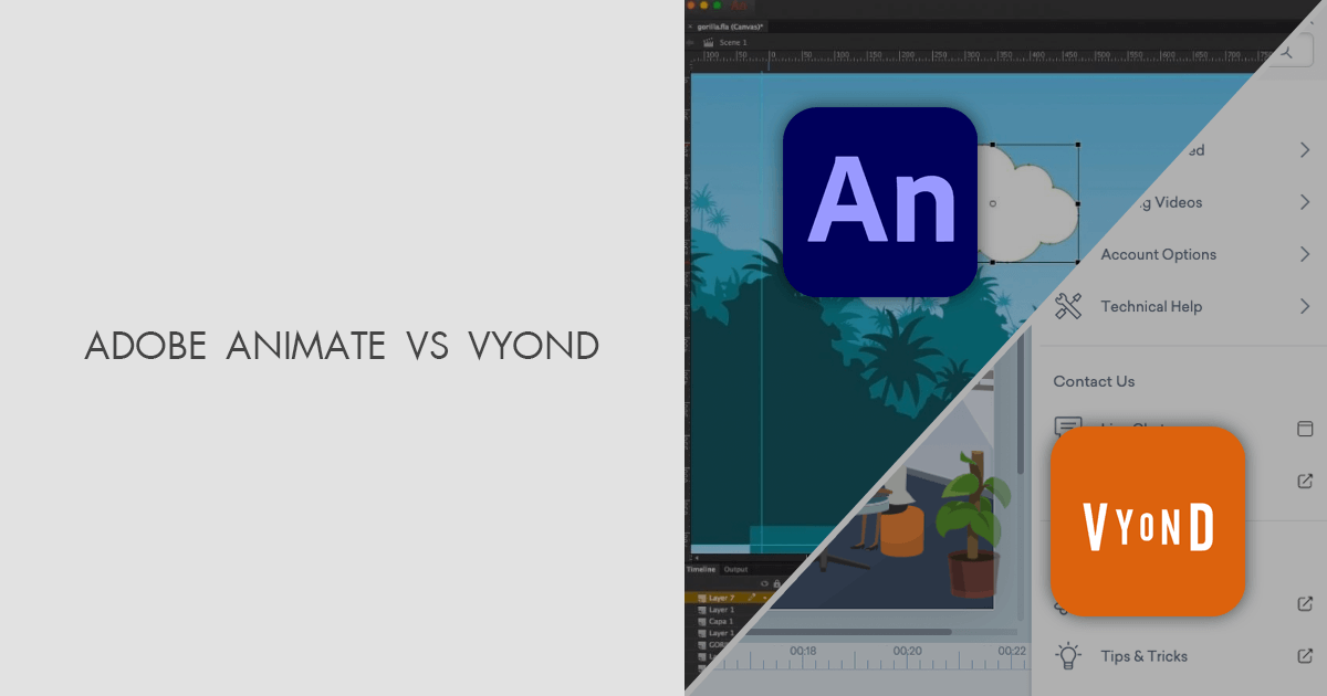 Adobe Animate vs Vyond: Which Software is Better?