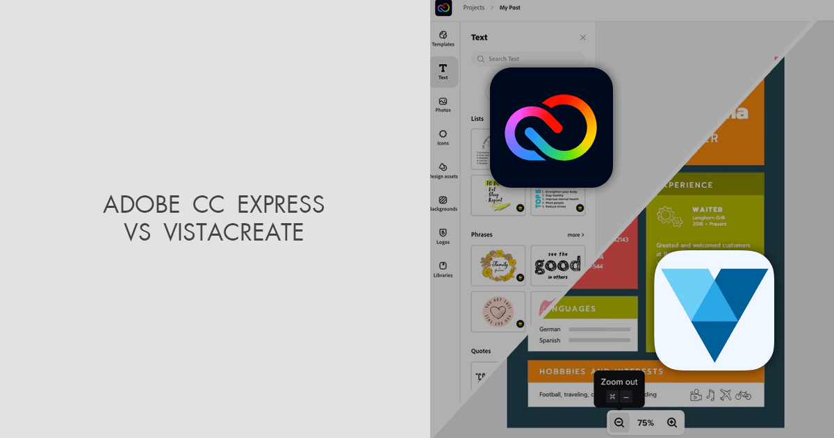 Adobe Express vs VistaCreate: What Platform to Choose?