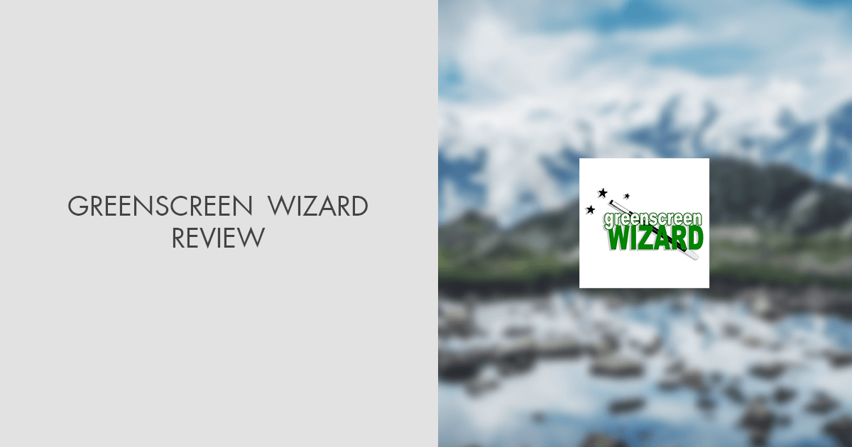 GreenScreen Wizard Green Screen Software Review 2025