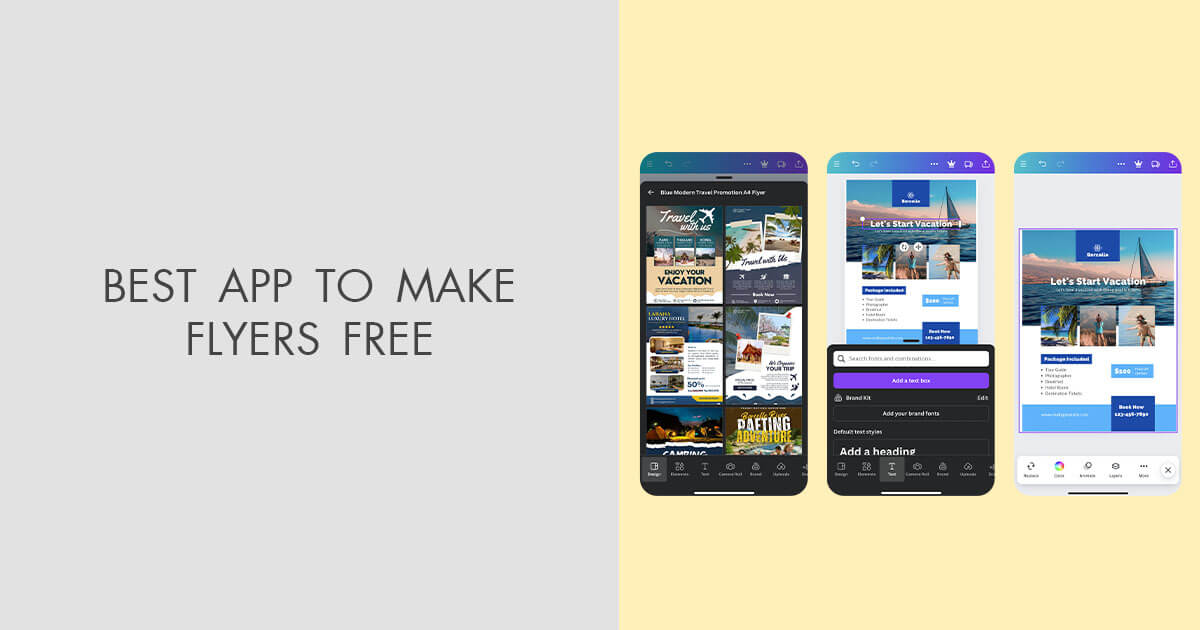 9 Best Apps to Make Flyers Free on the Phone in 2025