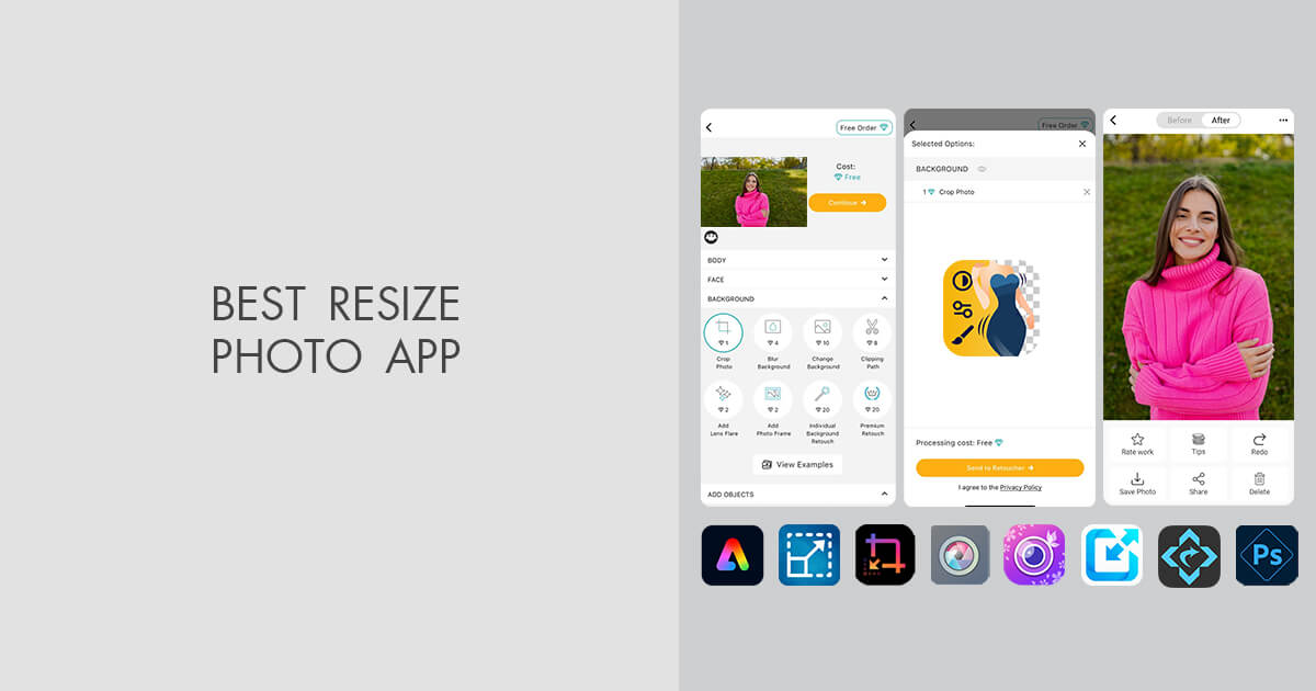 Best Resize Photo App: Free For iOS and Android