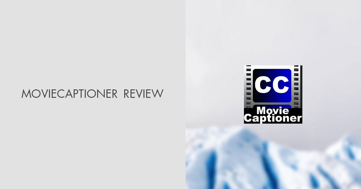 MovieCaptioner Review 2026: Main Benefits & Ratings