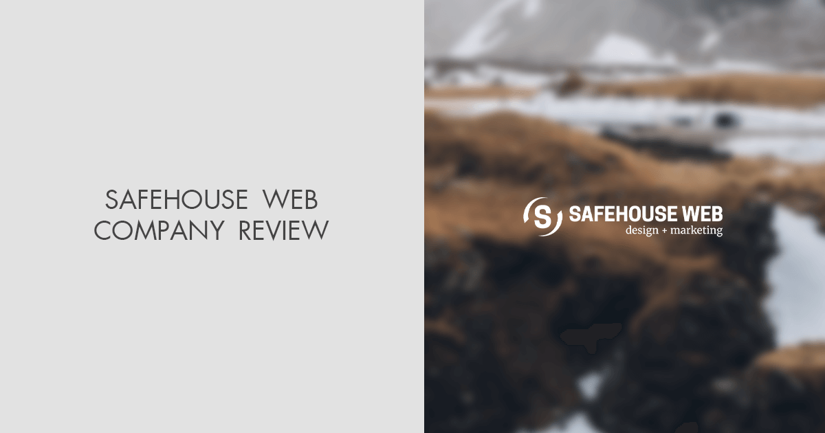 SafeHouse Web Company Review 2025 — Design & Marketing
