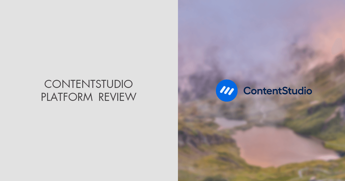 ContentStudio Platform Review 2025: Pros & Cons