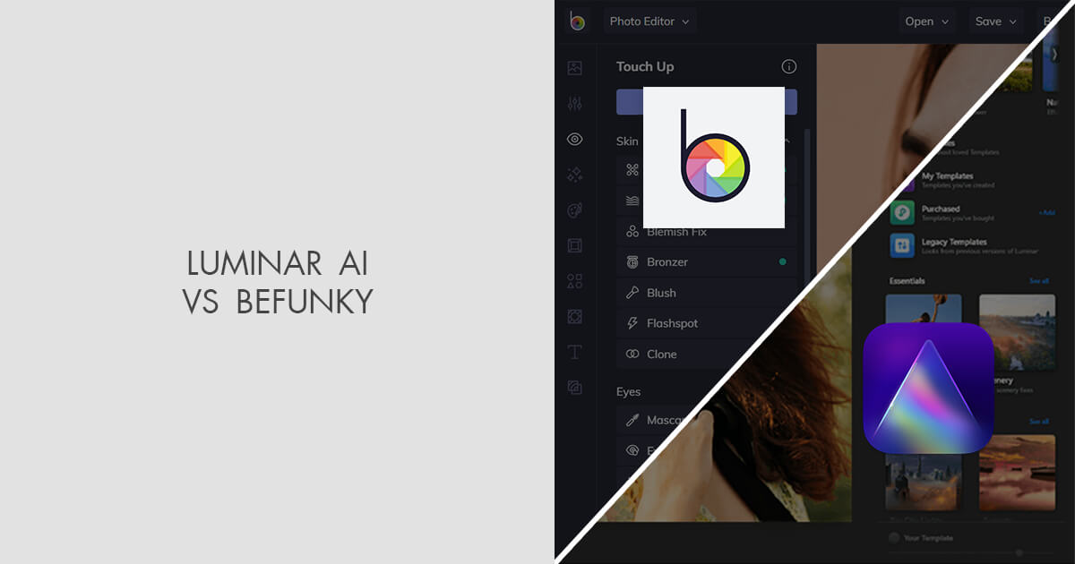 Luminar AI vs Befunky: Which Software Is Better