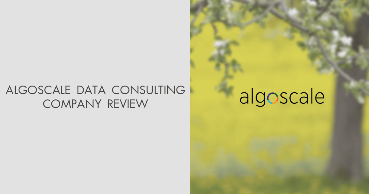 Algoscale Data Consulting Company Review 2025: Main Benefits