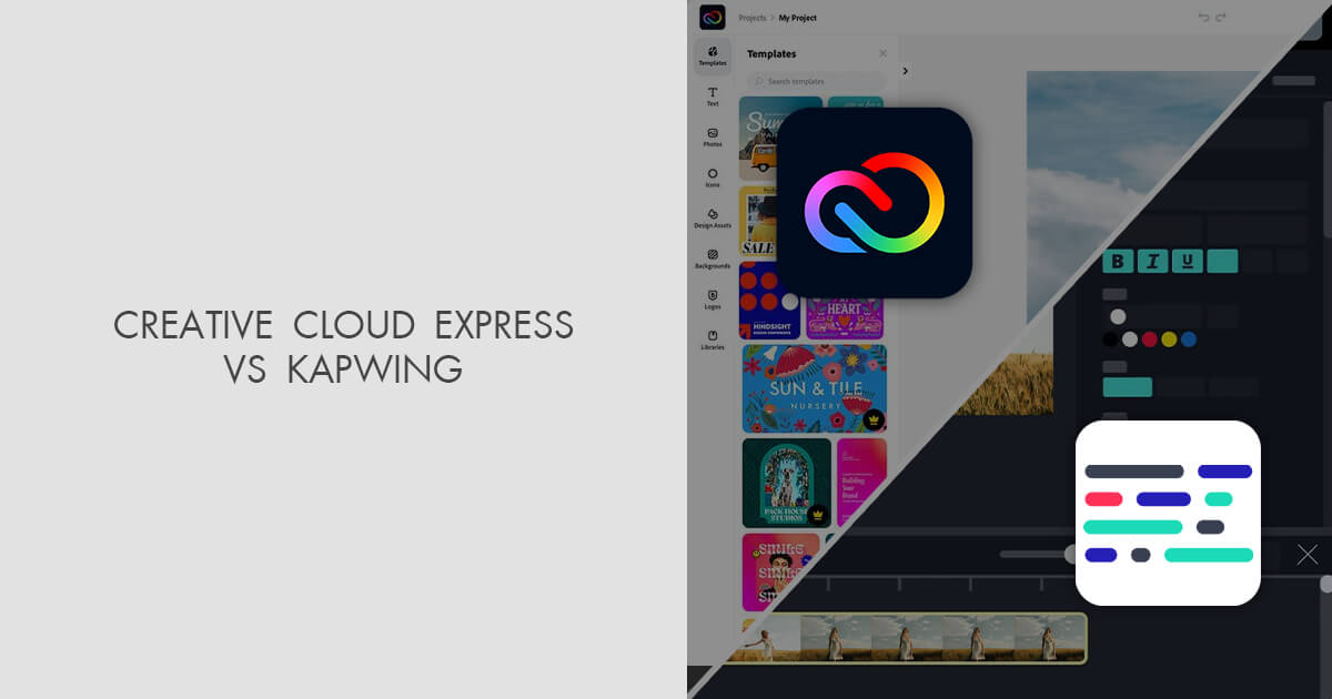Adobe Express vs Kapwing: Which One is Better?