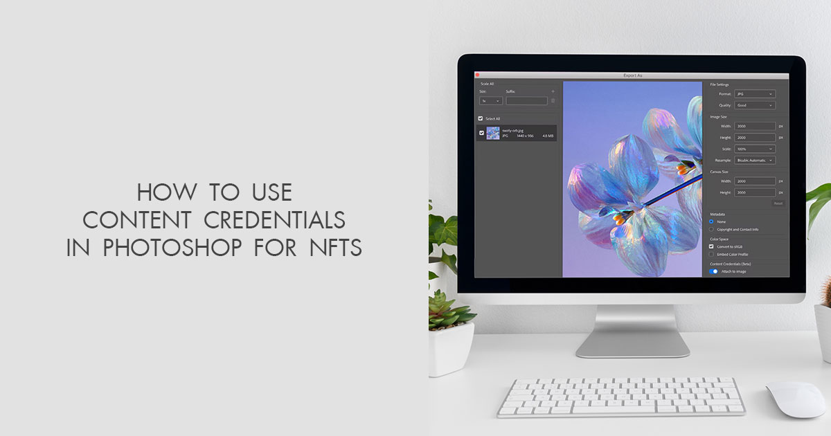 How to Use Content Credentials in Photoshop for NFTs: Fast Guide