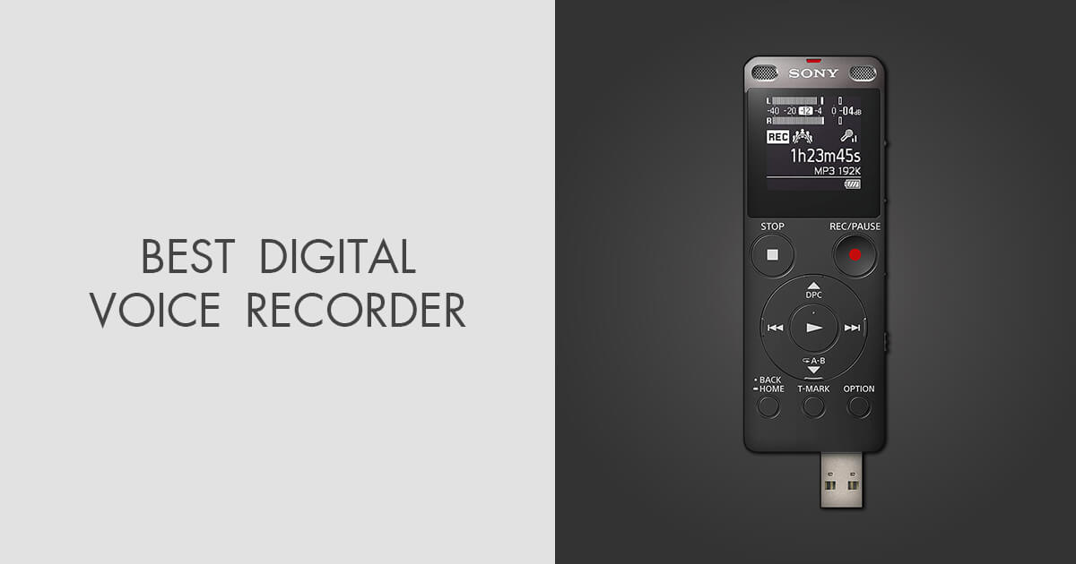 Digital Voice Recorder Comparison