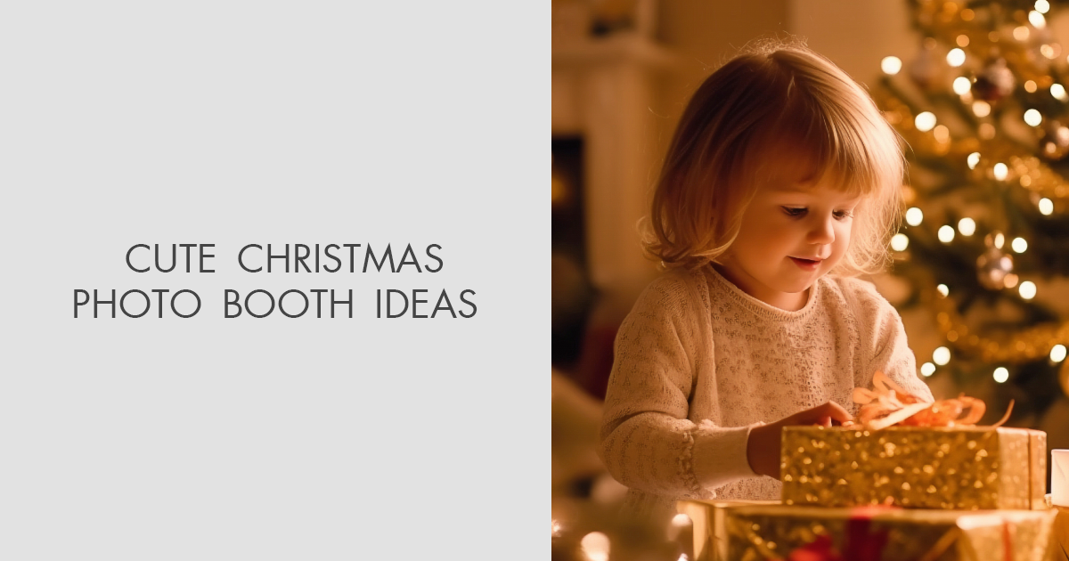 23 Christmas Photo Booth Ideas for Winter Holidays