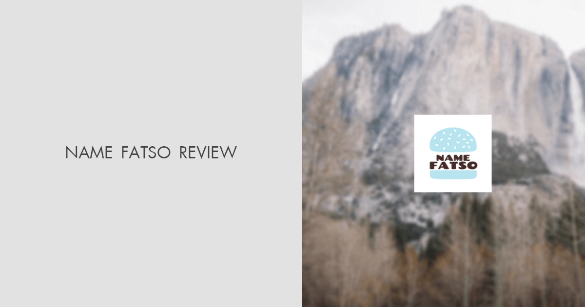 Name Fatso Review 2025: Pros & Cons