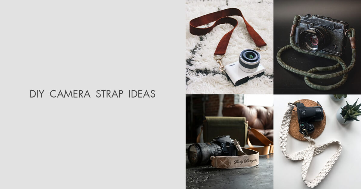17 DIY Camera Strap Ideas
