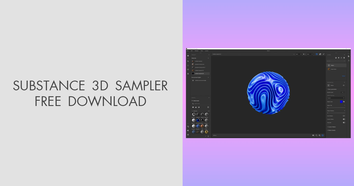 Substance 3D Sampler Download (2026 Latest Version)