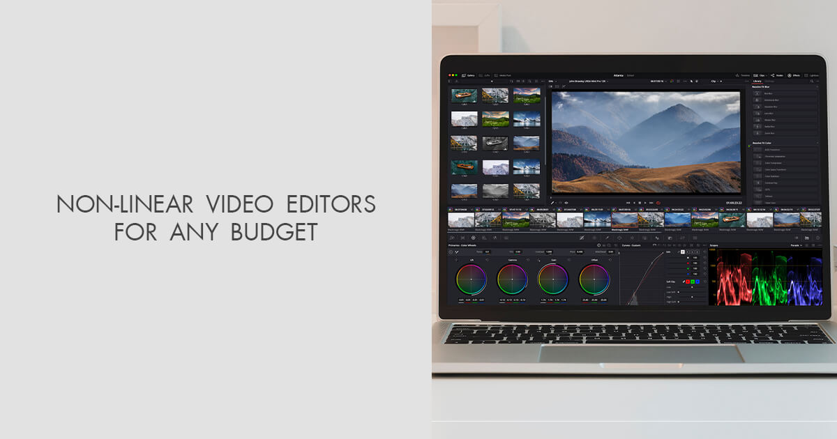 8 Best Non-Linear Video Editors for All Budget