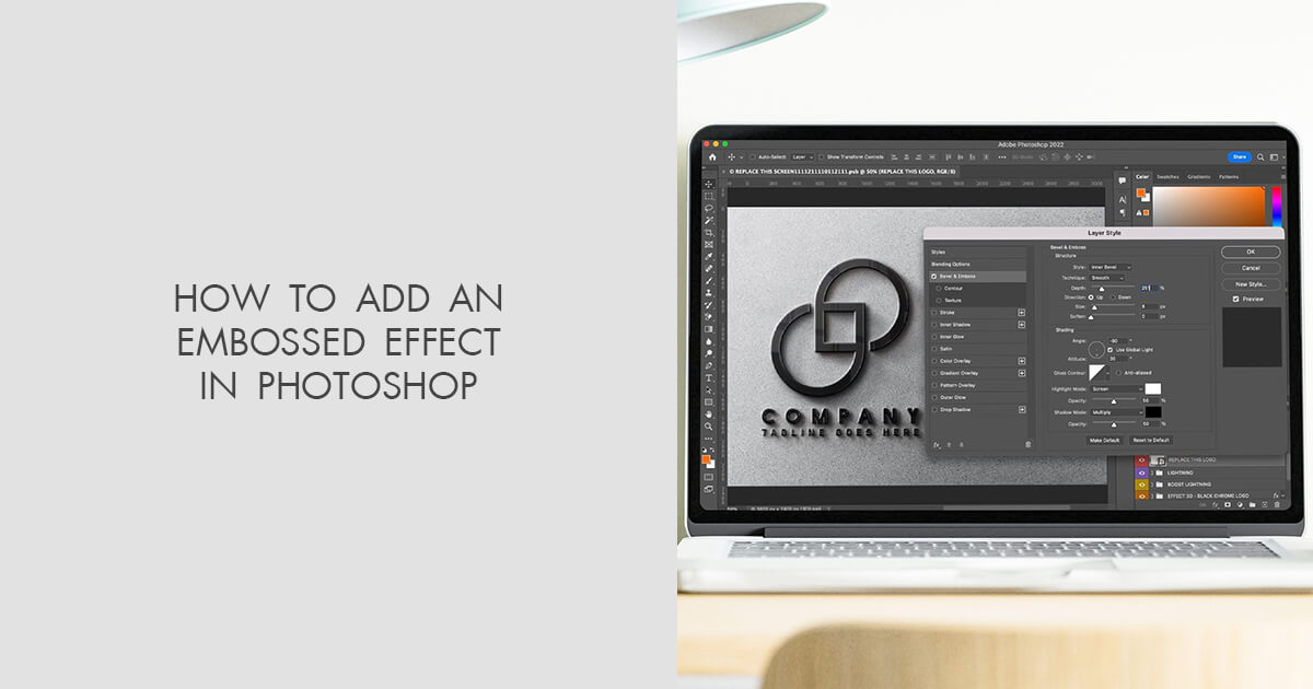 How to Add an Embossed Effect in Photoshop: Beginner’s Guide
