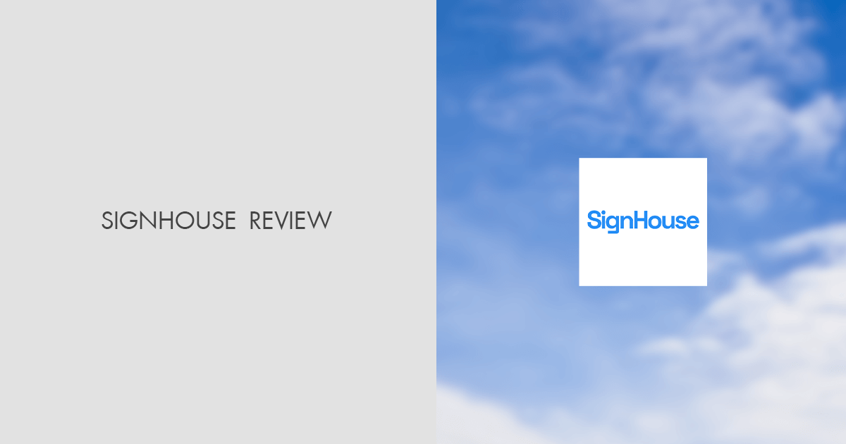 SignHouse Review 2025: Benefits & Features