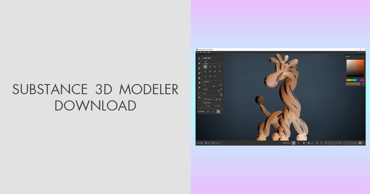 Substance 3D Modeler Download (2026 Latest Version)