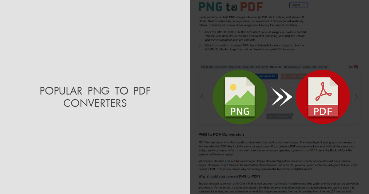 6 Best PNG to PDF Converters in 2025: Online & Desktop