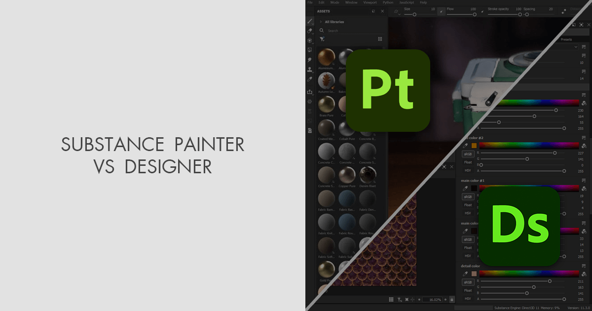Substance Painter vs Designer: Which Software Is Better