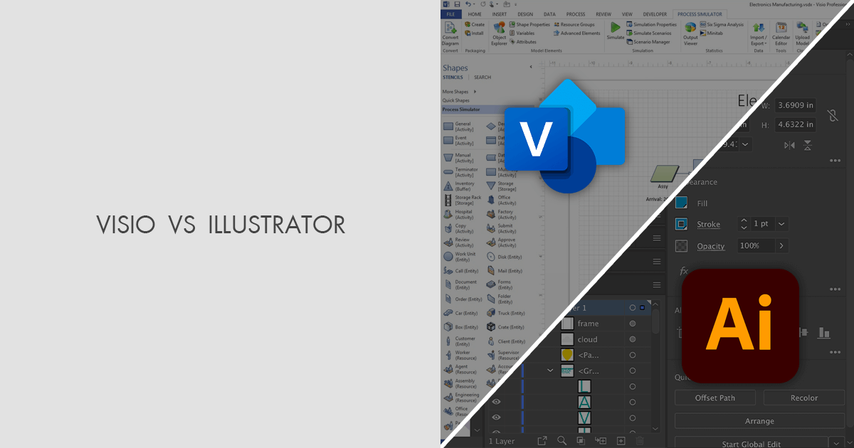 Visio vs Illustrator: What to Choose in 2025