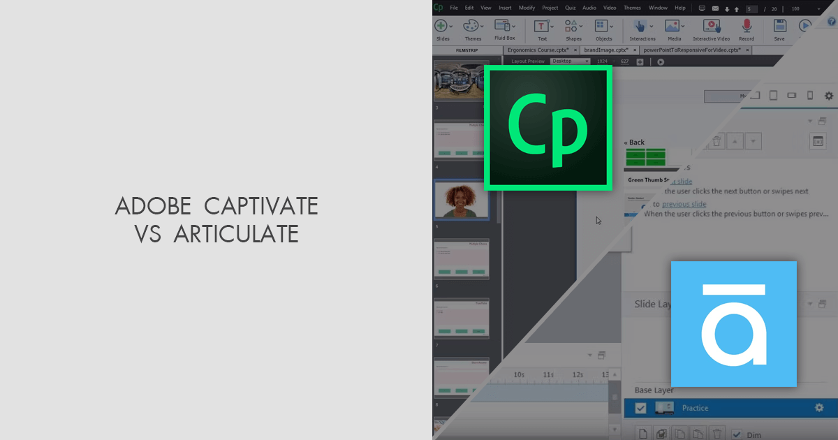 Adobe Captivate vs Articulate: What to Use in 2025