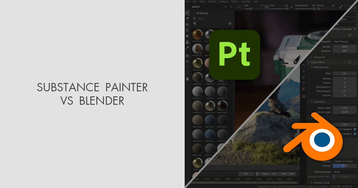 Substance Painter vs Blender: Which Tool Is Better? Substance Painter vs Blender: Which Tool Is Better?