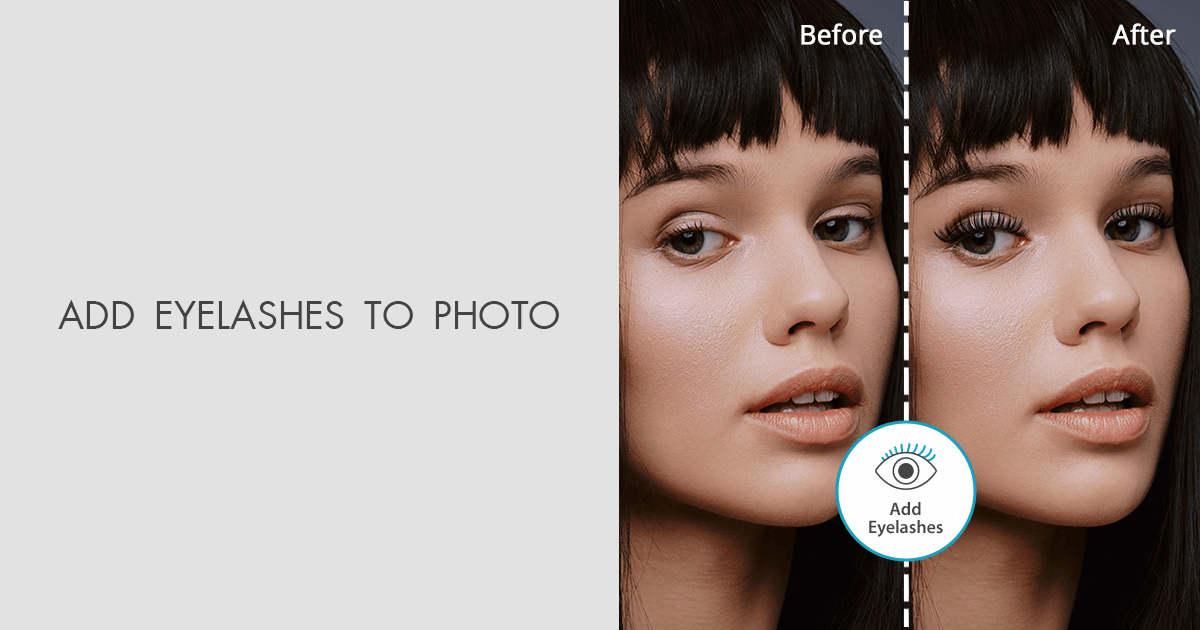 Add Eyelashes to Photo Online [FREE]